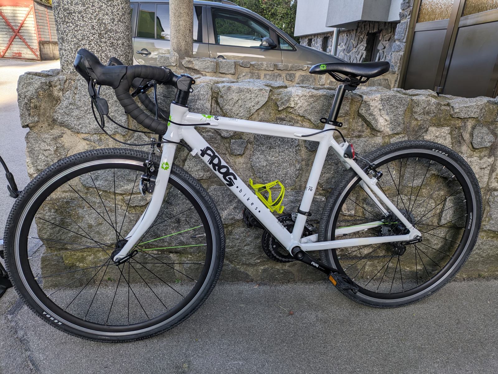 Otroško cestno/gravel kolo Frog Road 70