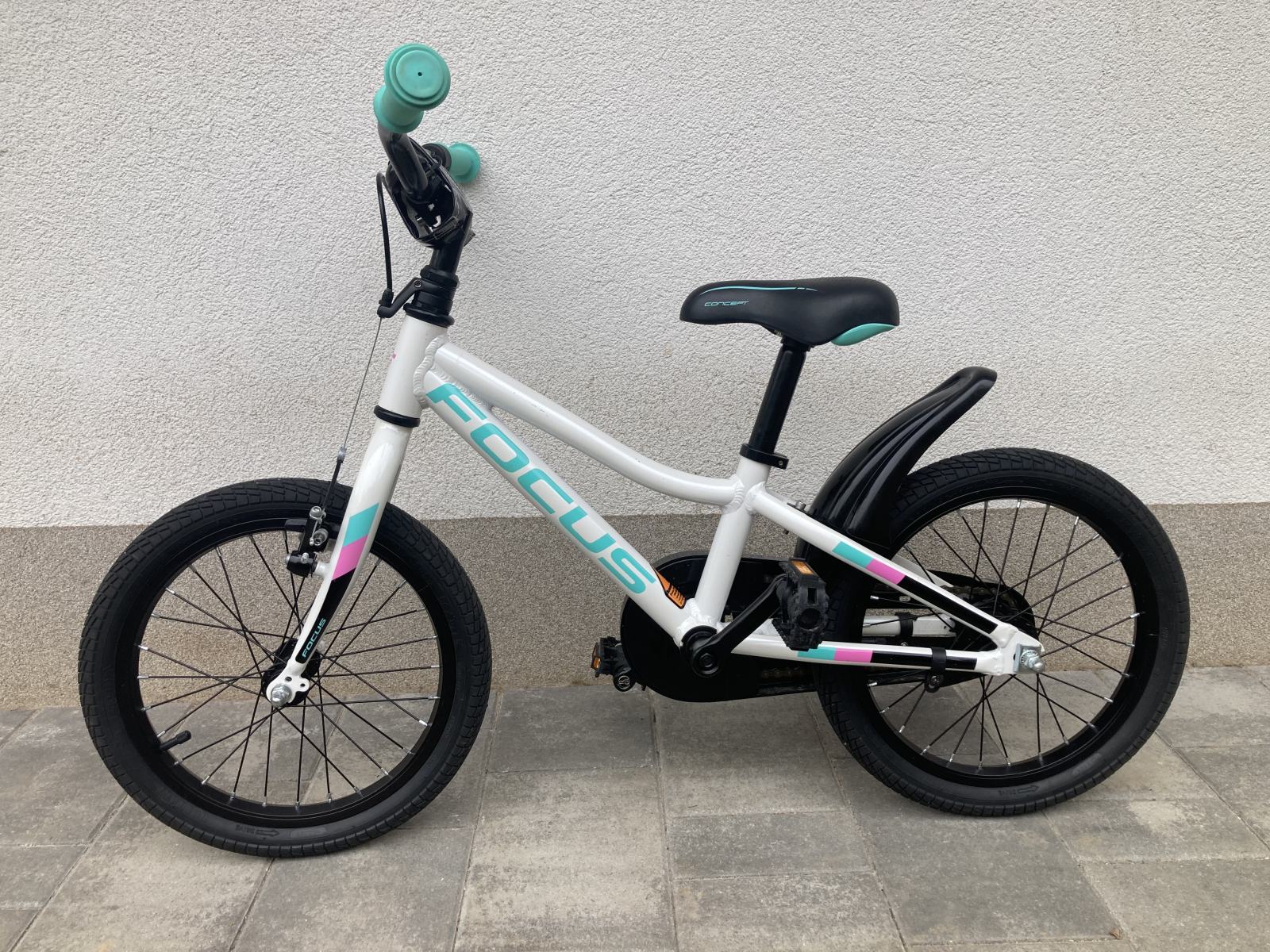 Otroško kolo Focus Raven Rookie 16 White