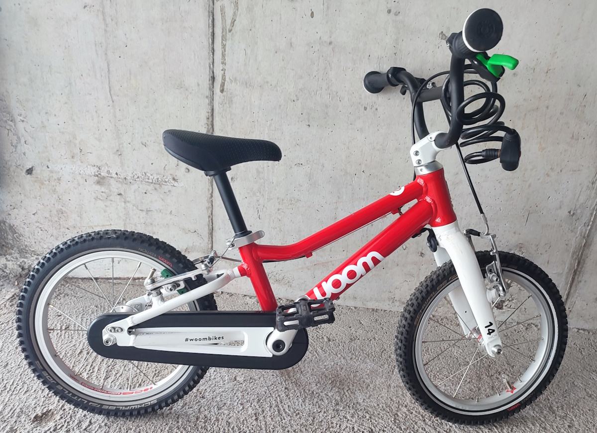 Woom 2 - 14 col, rdeč