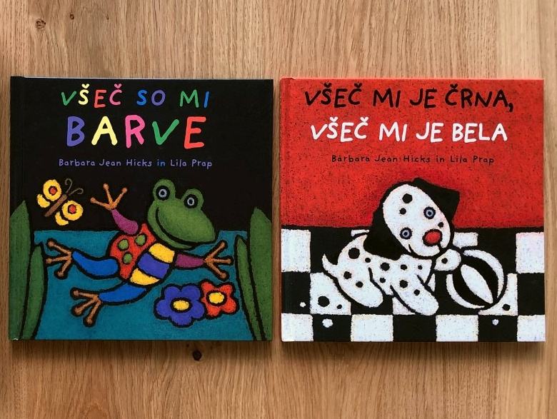 Čudoviti knjigi za najmlajše - Lila Prap: všeč so mi barve