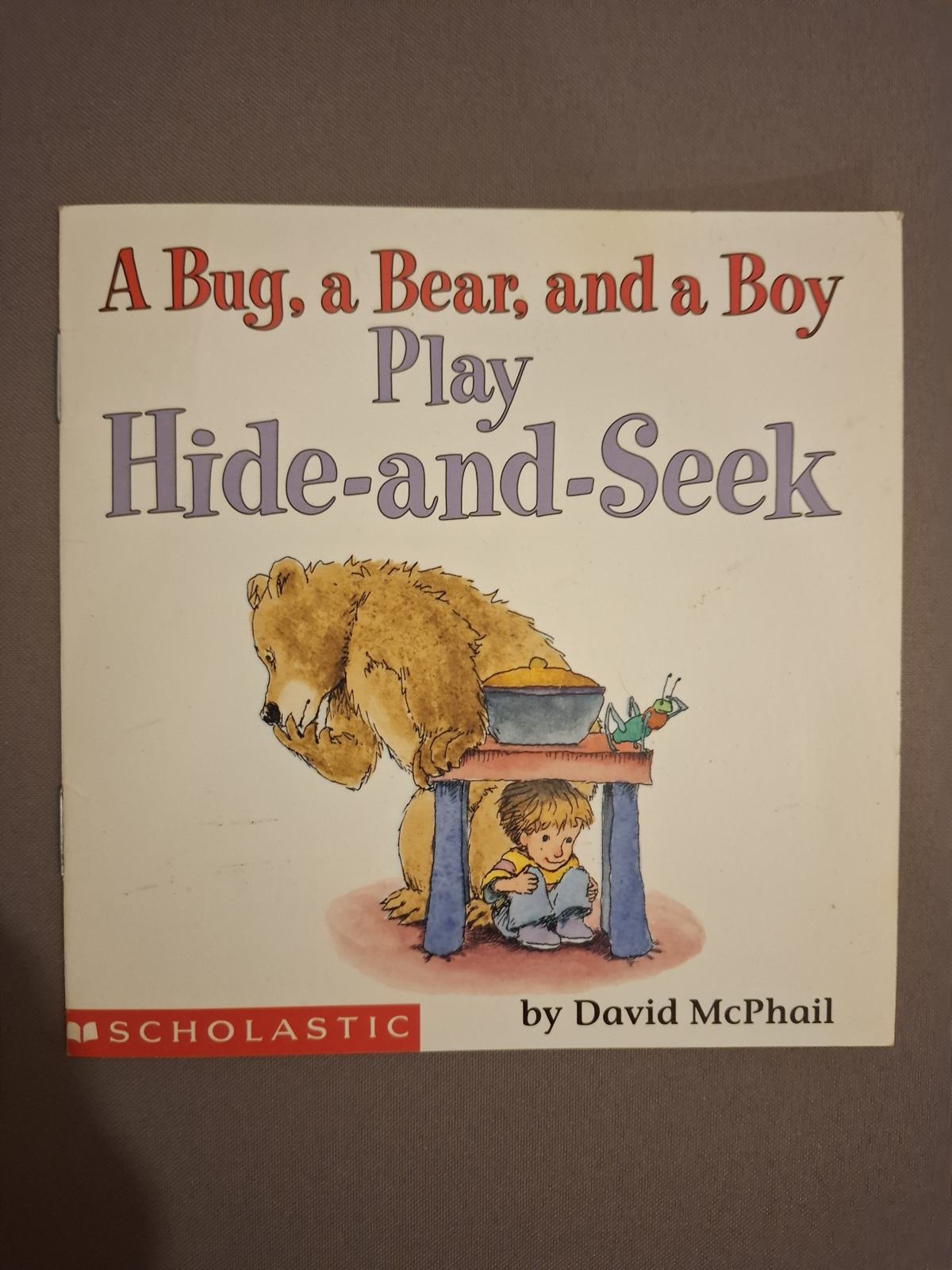 David McPhail - A Bug, a Bear, and a Boy Play Hide-and-Seed