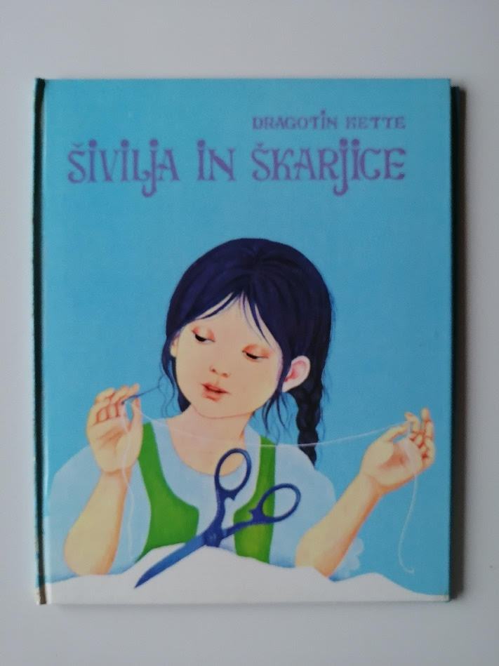 DRAGOTIN KETTE, ŠIVILJA IN ŠKARJICE, SLIKANICA