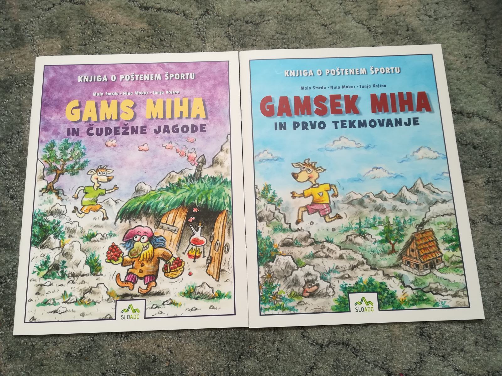 GAMS MIHA - čudežne jagode in prvo tekmovanje
