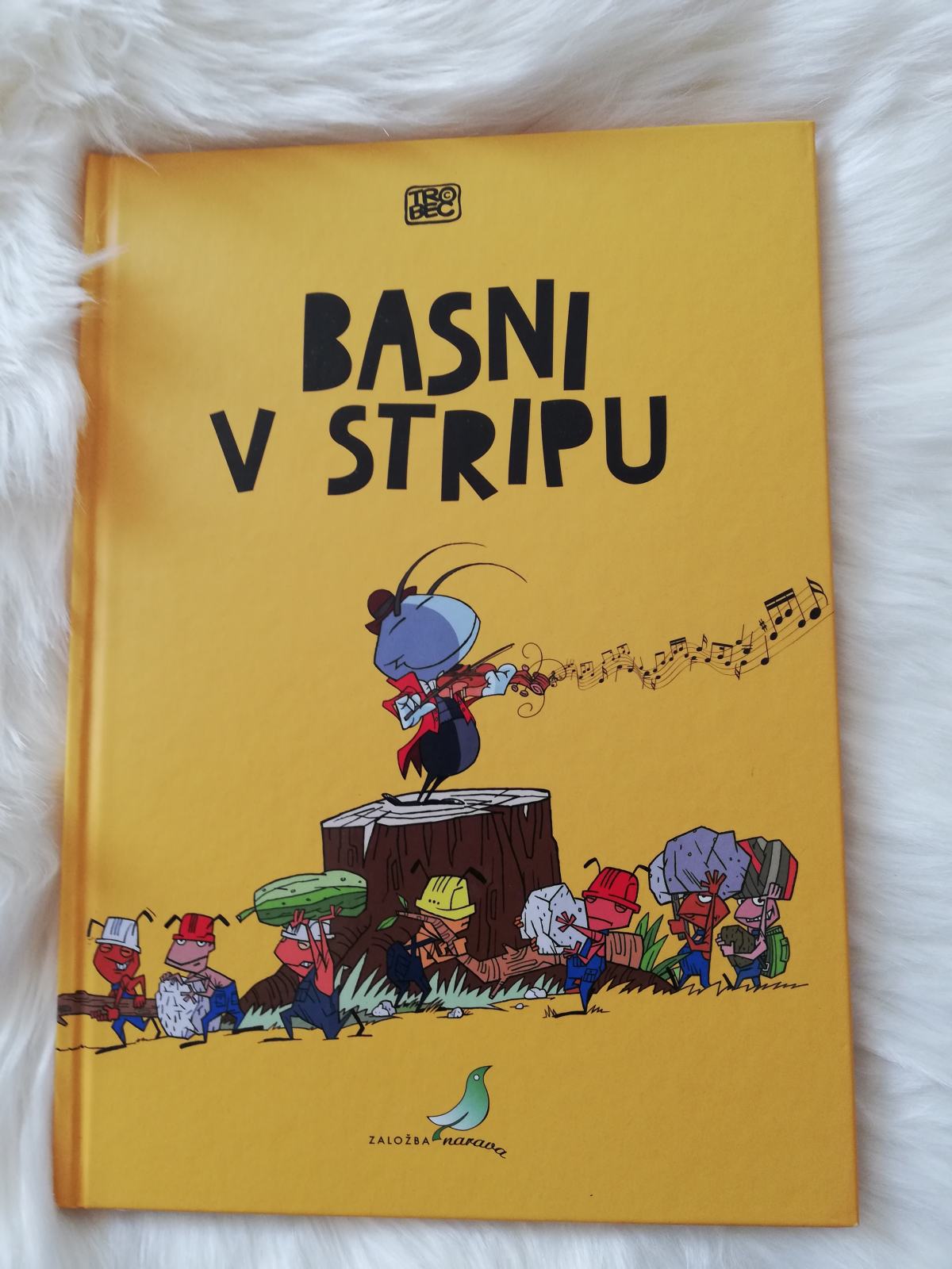 Jože Trobec: Basni v stripu