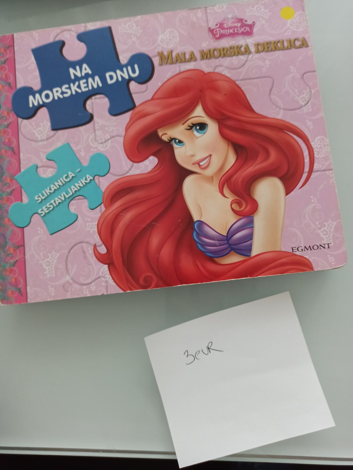 Knjiga Mala morska deklica, sestavljanka