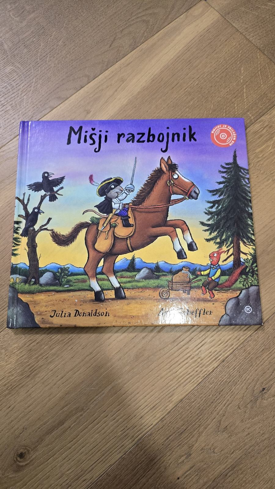 Knjiga Mišji razbojnik z DVDjem - Alex Scheffler