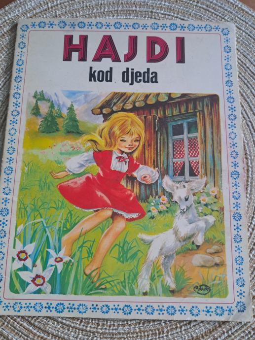 Knjiga - slikovnica Hajdi kod djeda