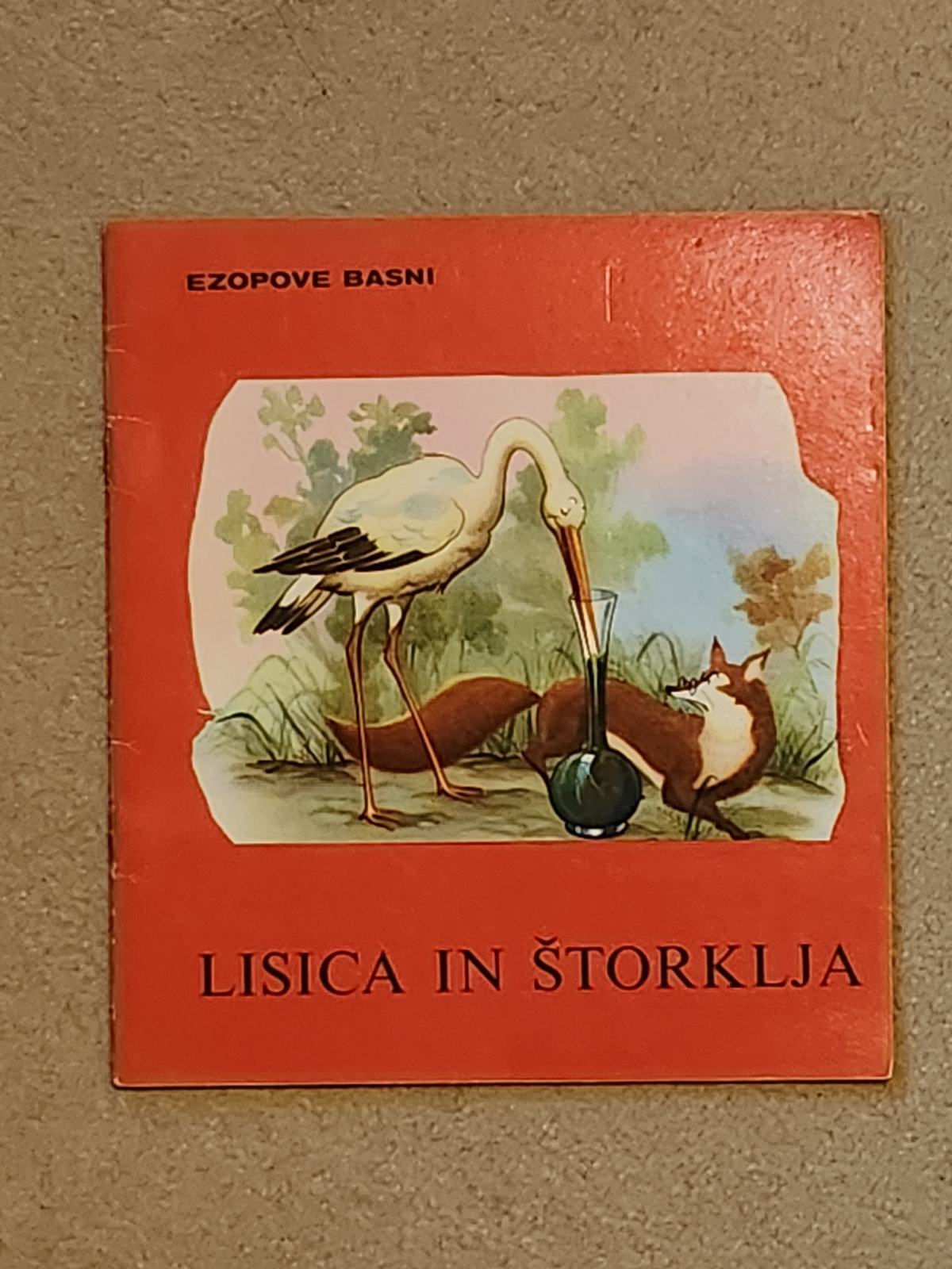 LISICA IN ŠTORKLJA EZOPOVE BASNI J. MODER
