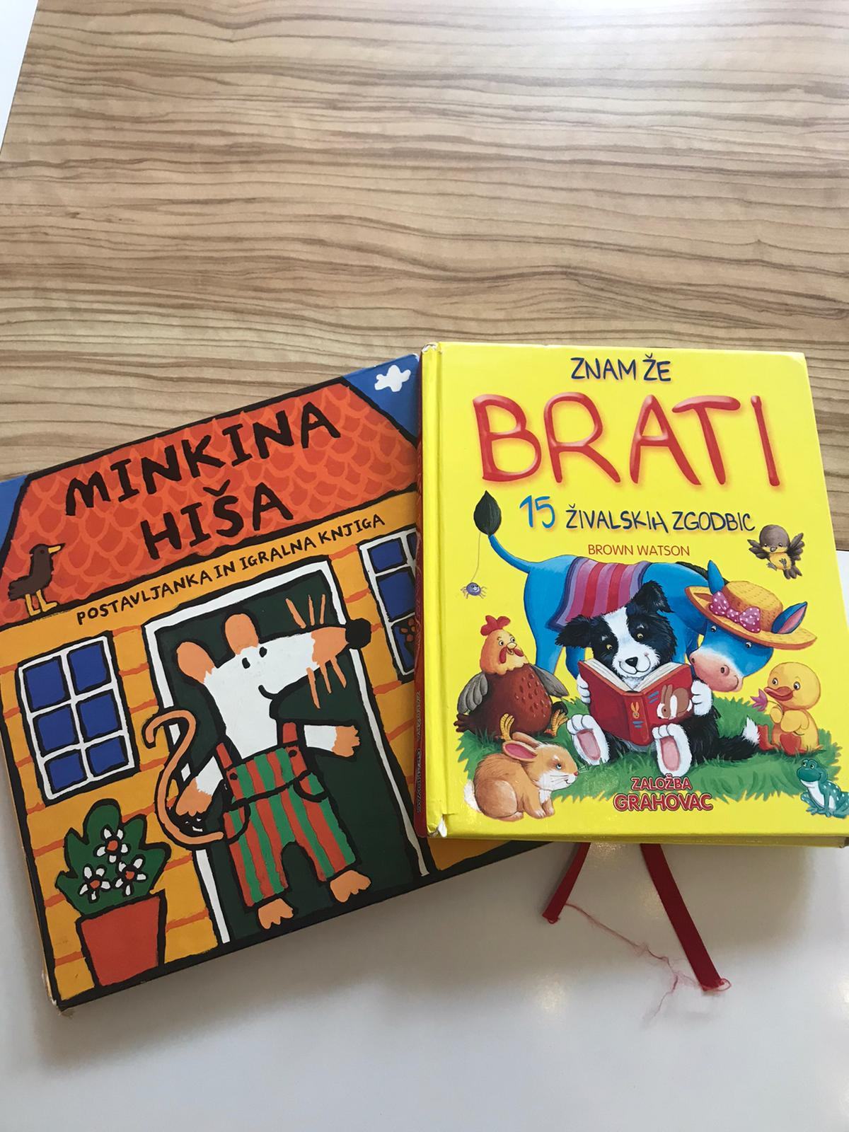 MINKINA HIŠA IGRALNA KNJIGA, ZNAM ŽE BRATI KNJIGA