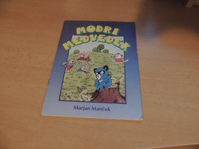 MODRI MEDVEDEK M. MANČEK MLADINSKA KNJIGA 1987