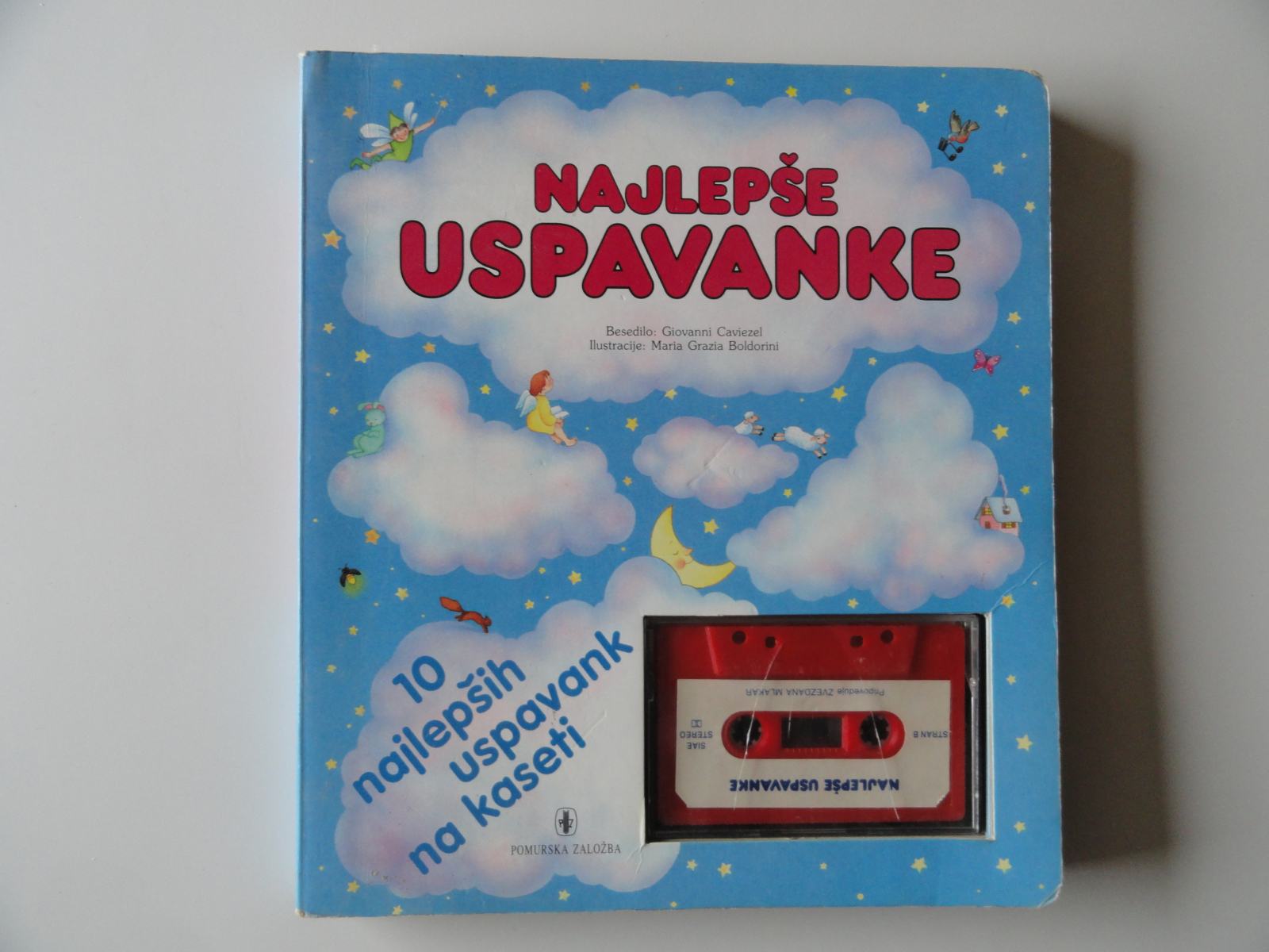 NAJLEPŠE USPAVANKE, 10 NAJLEPŠIH USPAVANK NA KASETI