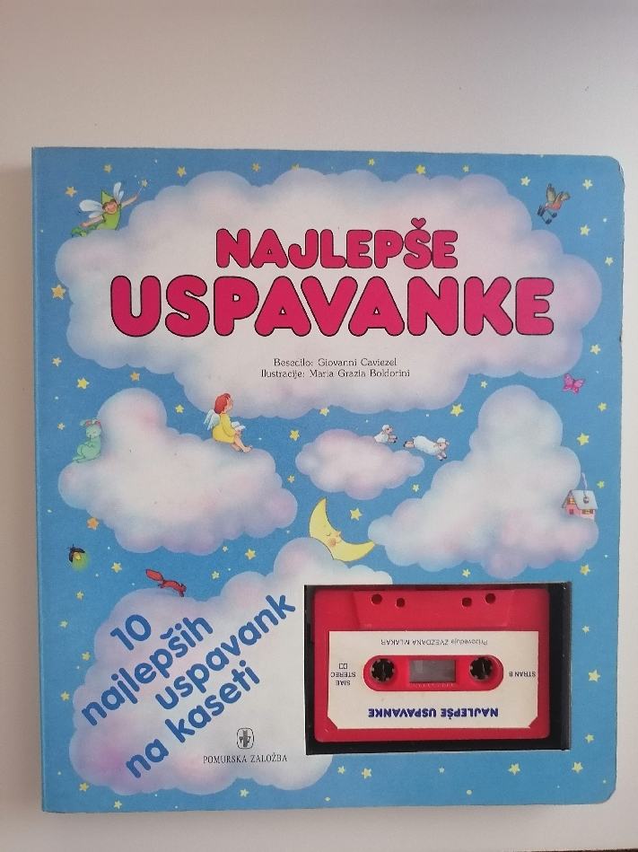 NAJLEPŠE USPAVANKE NA KASETI + KNJIGA
