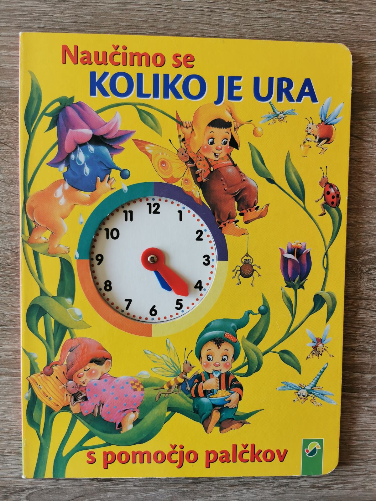Otroška Knjiga Naučimo se koliko je ura