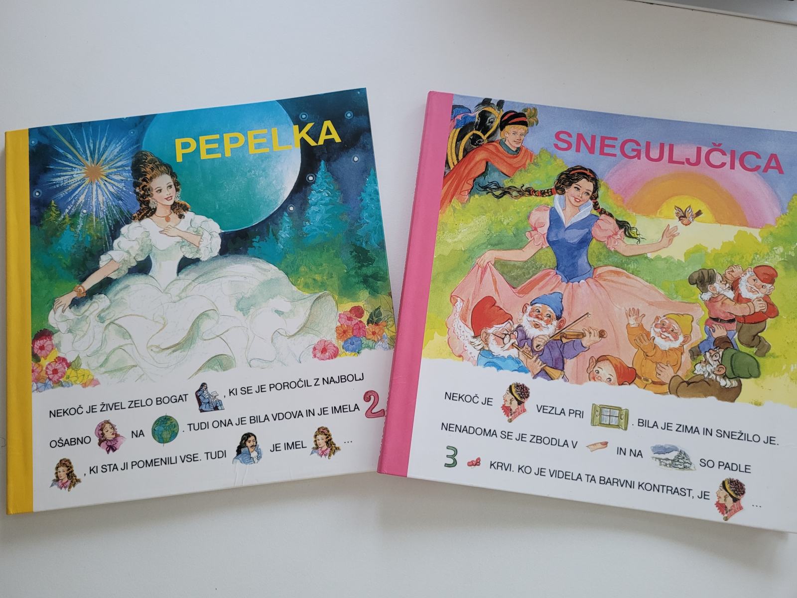 Pravljice s piktogrami - 2 knjigi