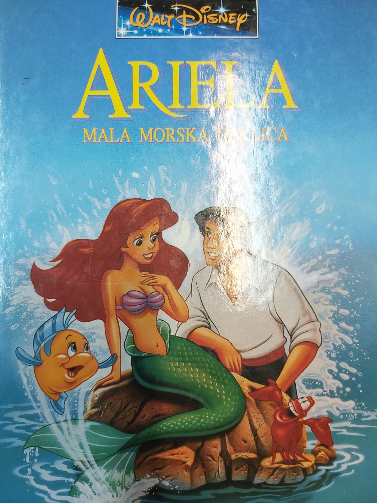 WALT DISNEY ARIELA MALA MORSKA DEKLICA