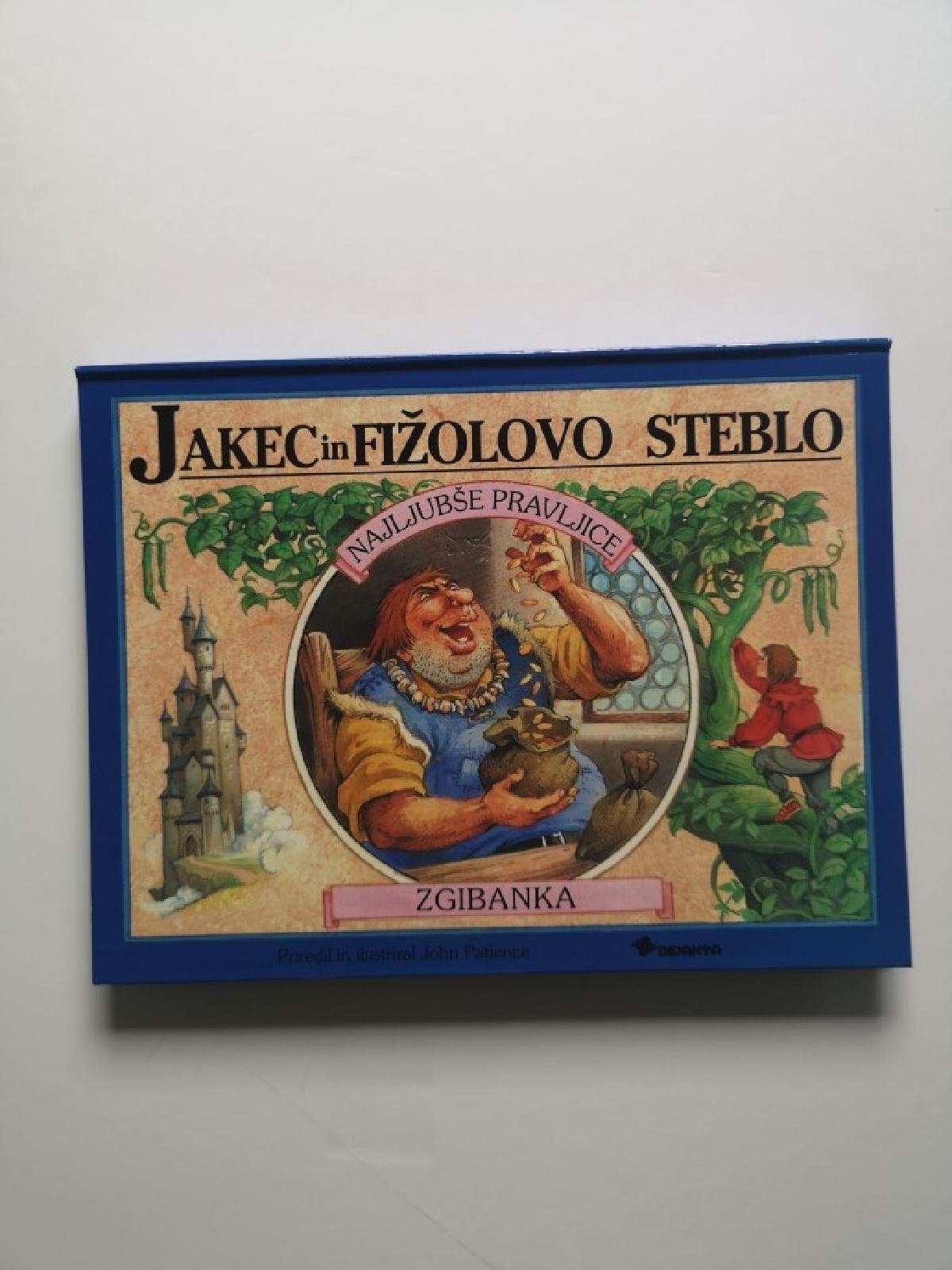 Zgibanka Jakec in fižolovo steblo