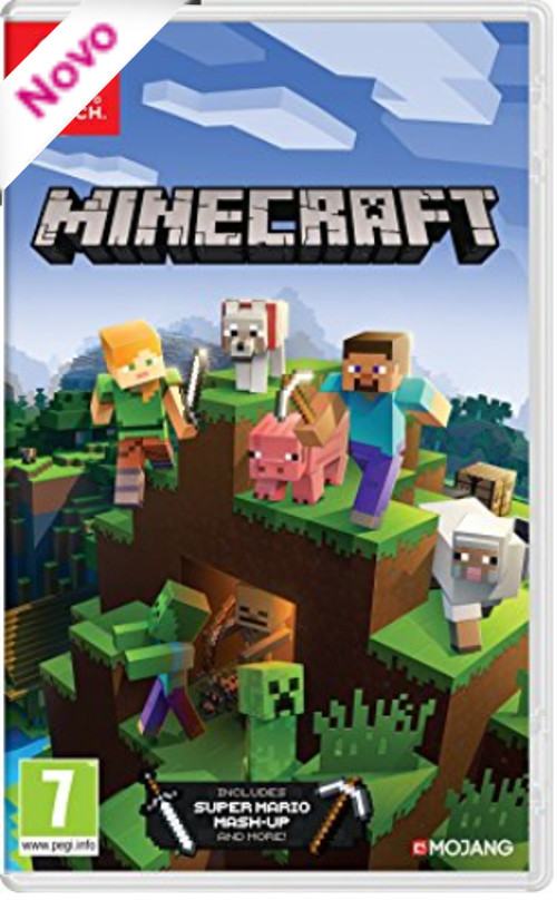 Minecraft za SWITCH z dodatkom Mario Mash Up