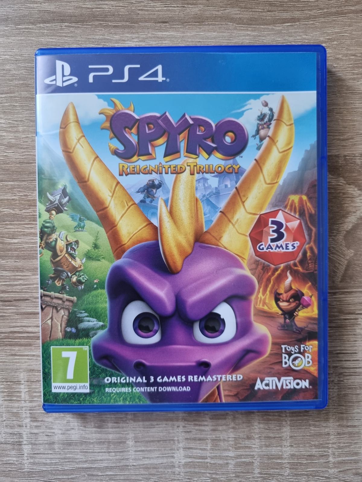 Spyro Reignited Trilogy, Playstation 4