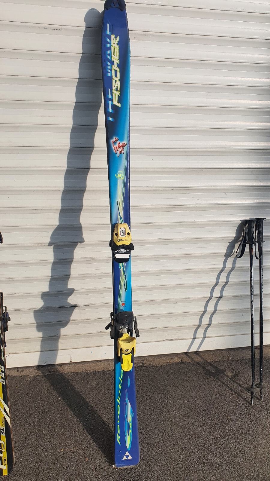 smuči 155 cm + vezi - Fisher