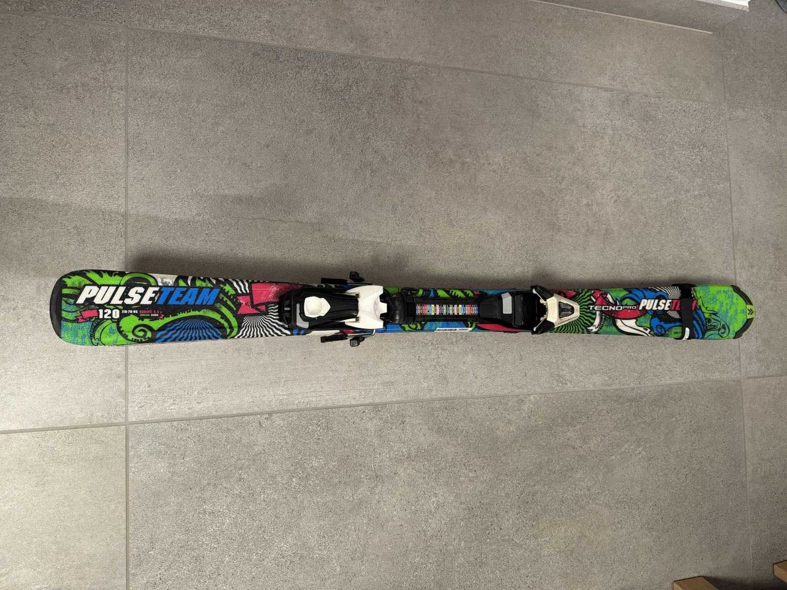 Smuči TECNOpro PulseTeam, dolžine 120 cm, z vezmi TECNOpro TC45
