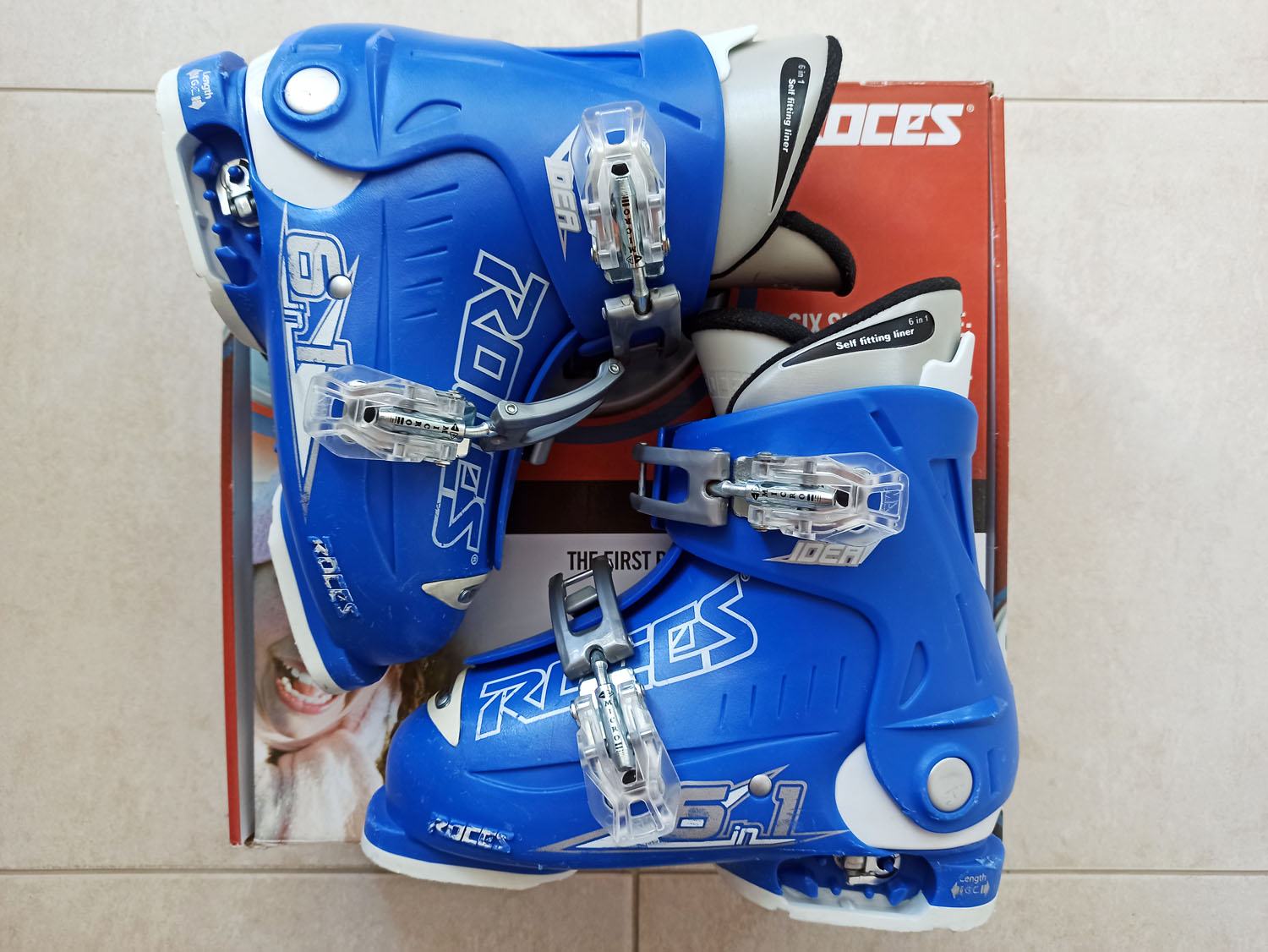 Roces IDEA blue/white št. 30-35