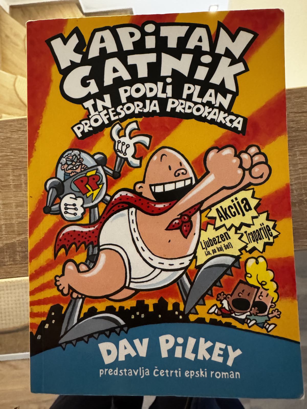 Kapitan Gatnik in podli plan profesorja Prdokakca