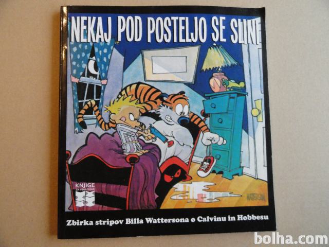 NEKAJ POD POSTELJO SE SLINI, BILL WATTERSON, STRIP