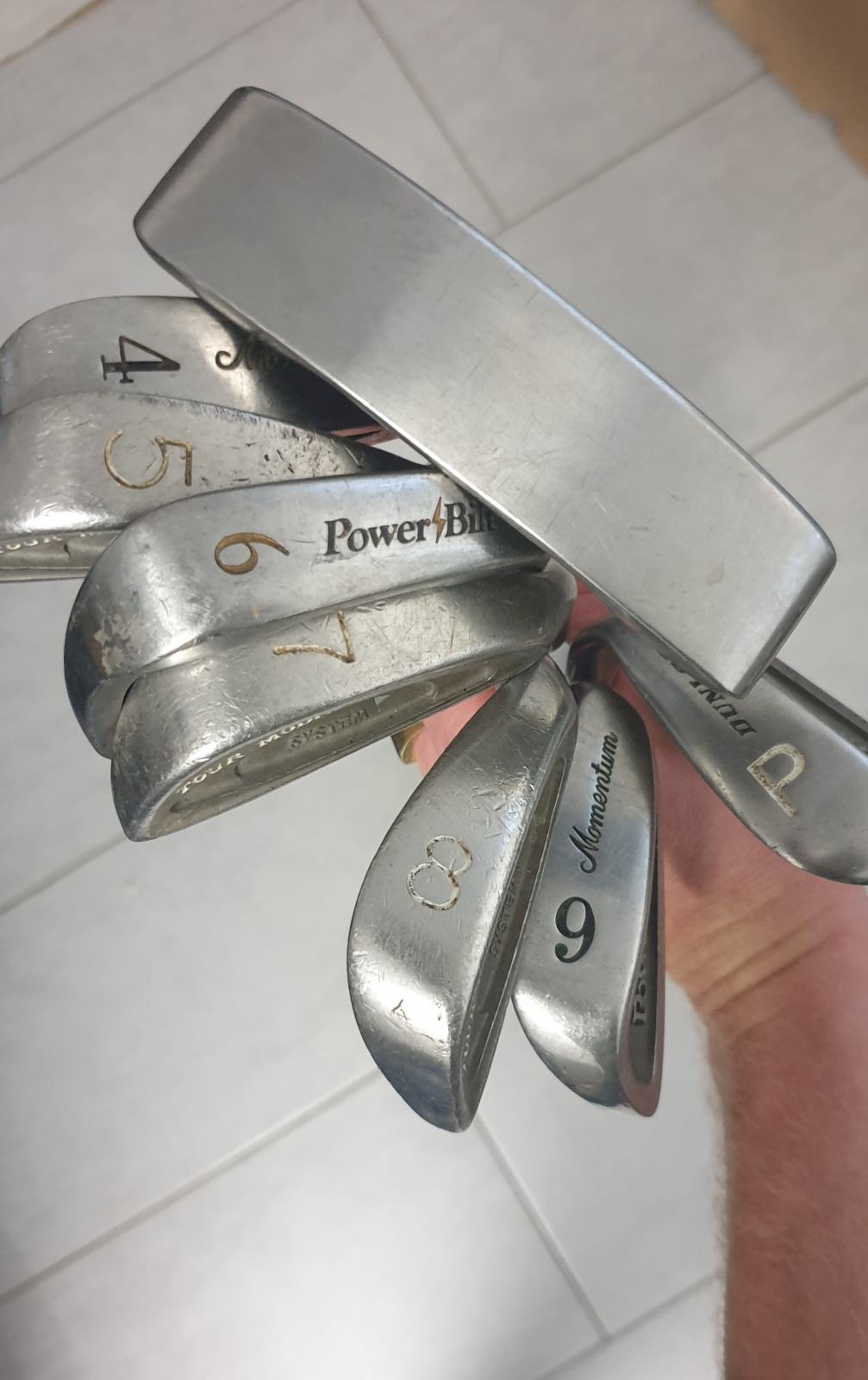 Extended Golf clubs