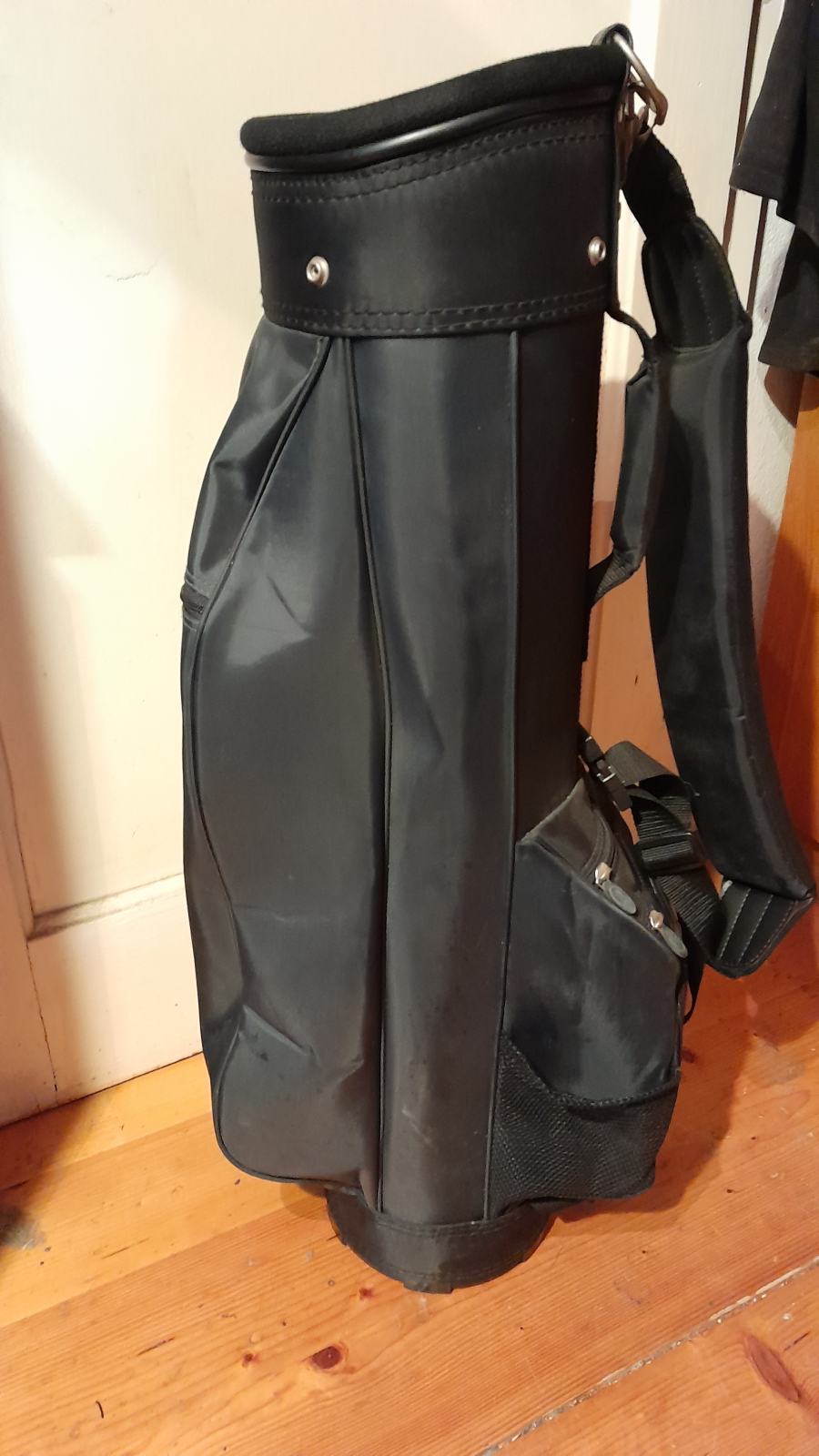 Torba za golf, MIKE TEC, črna, 90 cm visoka