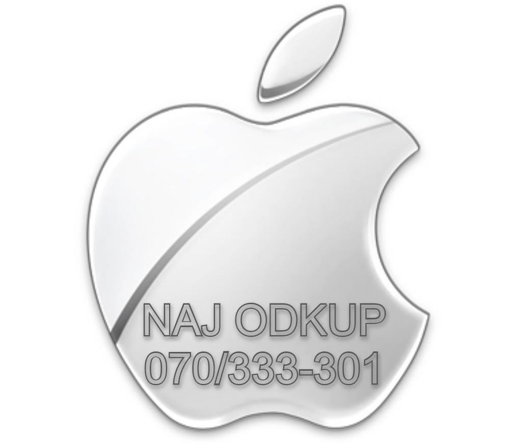 Najodkup Apple iPhone Macbook Pro Air vseh Apple naprav