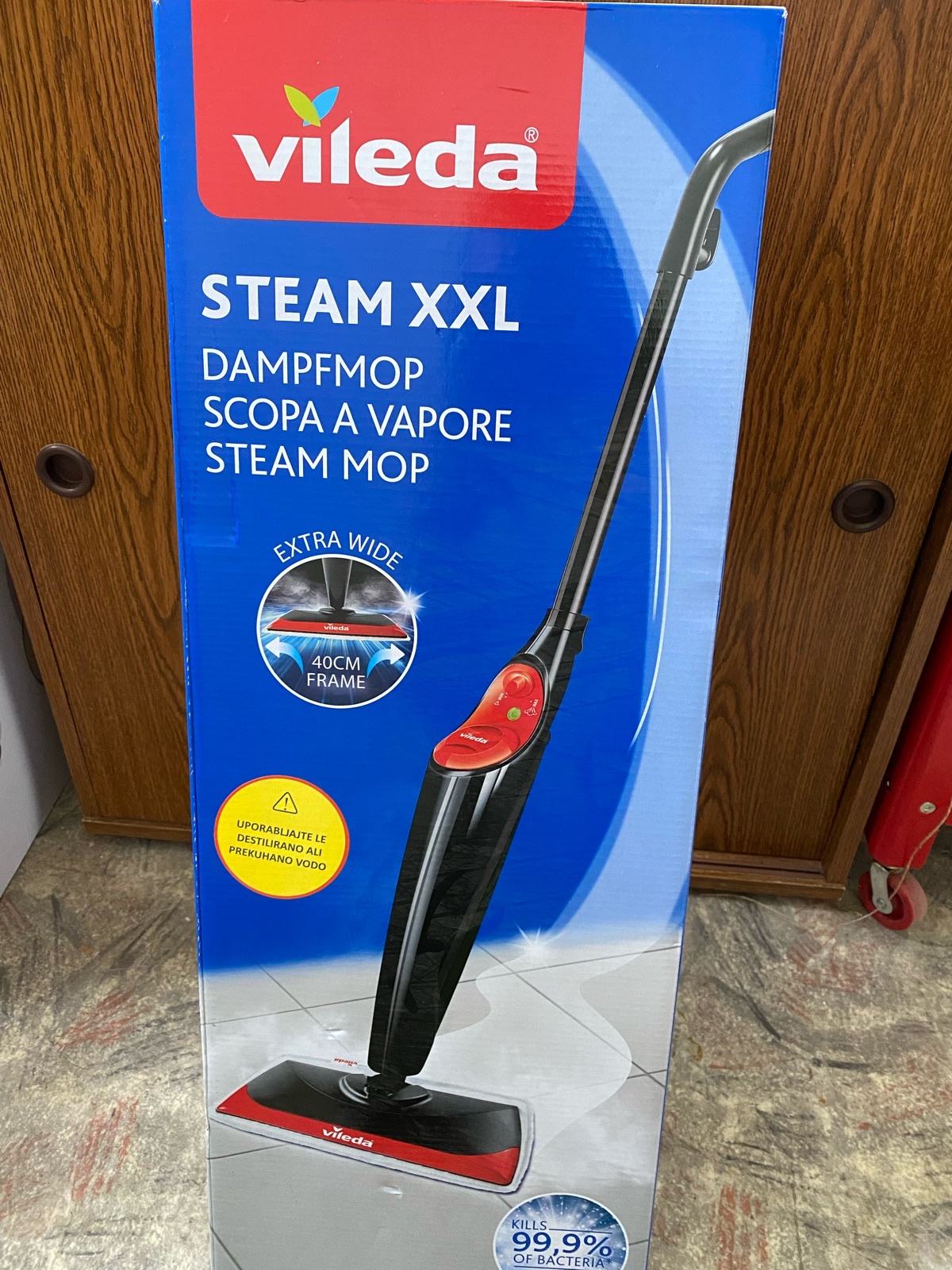 Parni čistilec Vileda Steam XXL