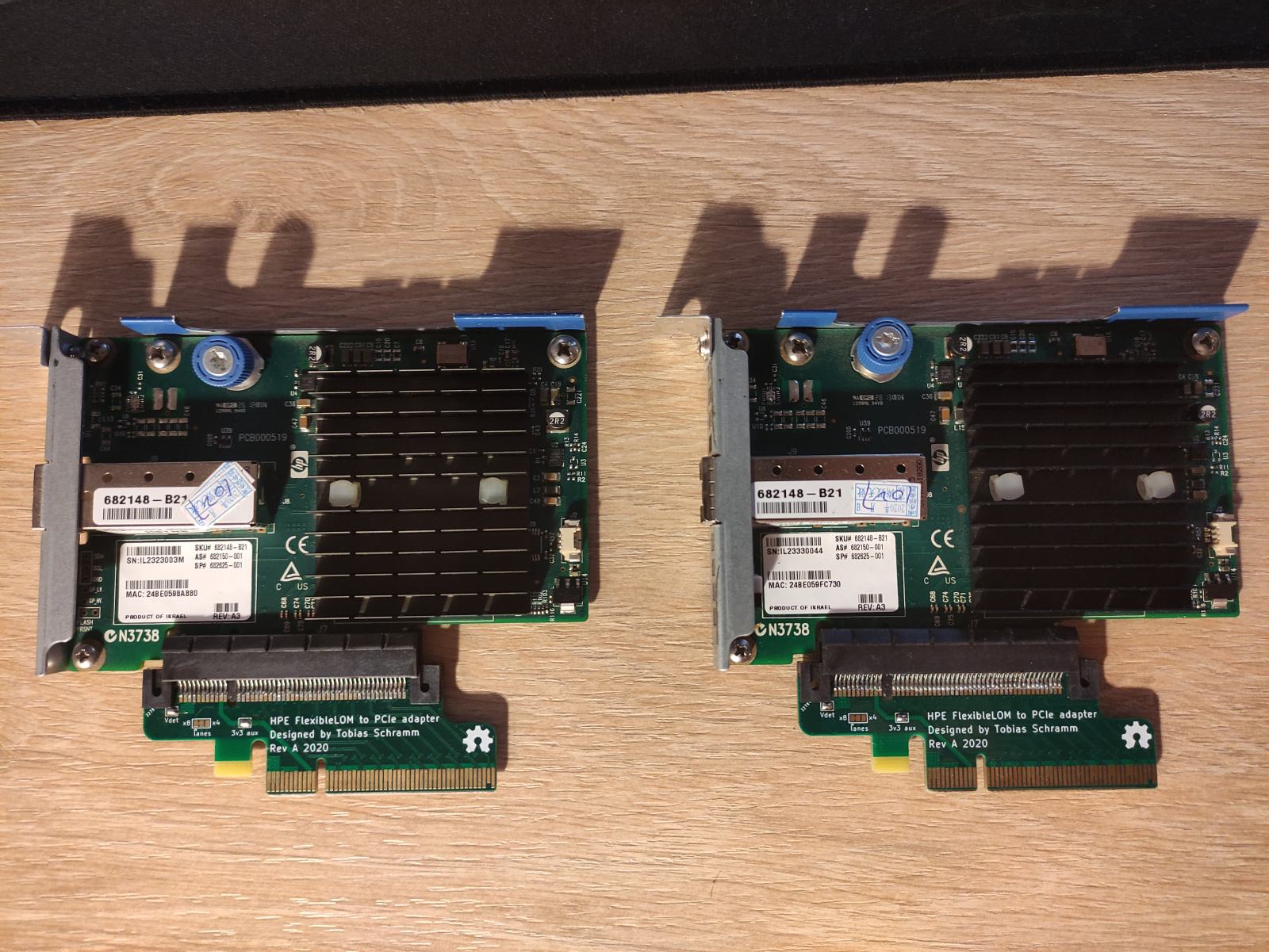 10GB SFP+ Mellanox CX3 ethernet adapter / omrežni vmesnik