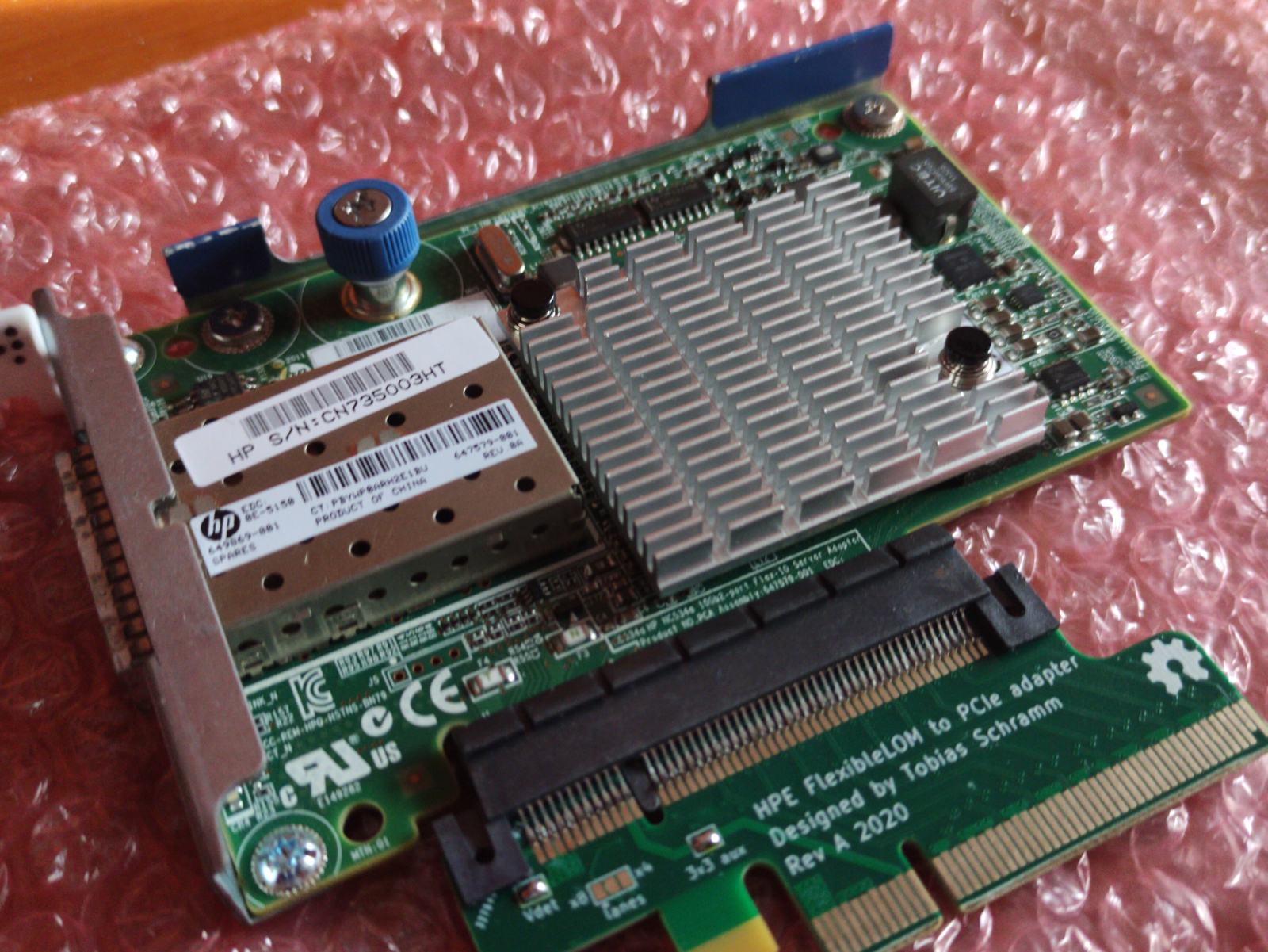HPE HP 647579-001 Ethernet 10GB 2-Port 530FLR-SFP+ Adapter