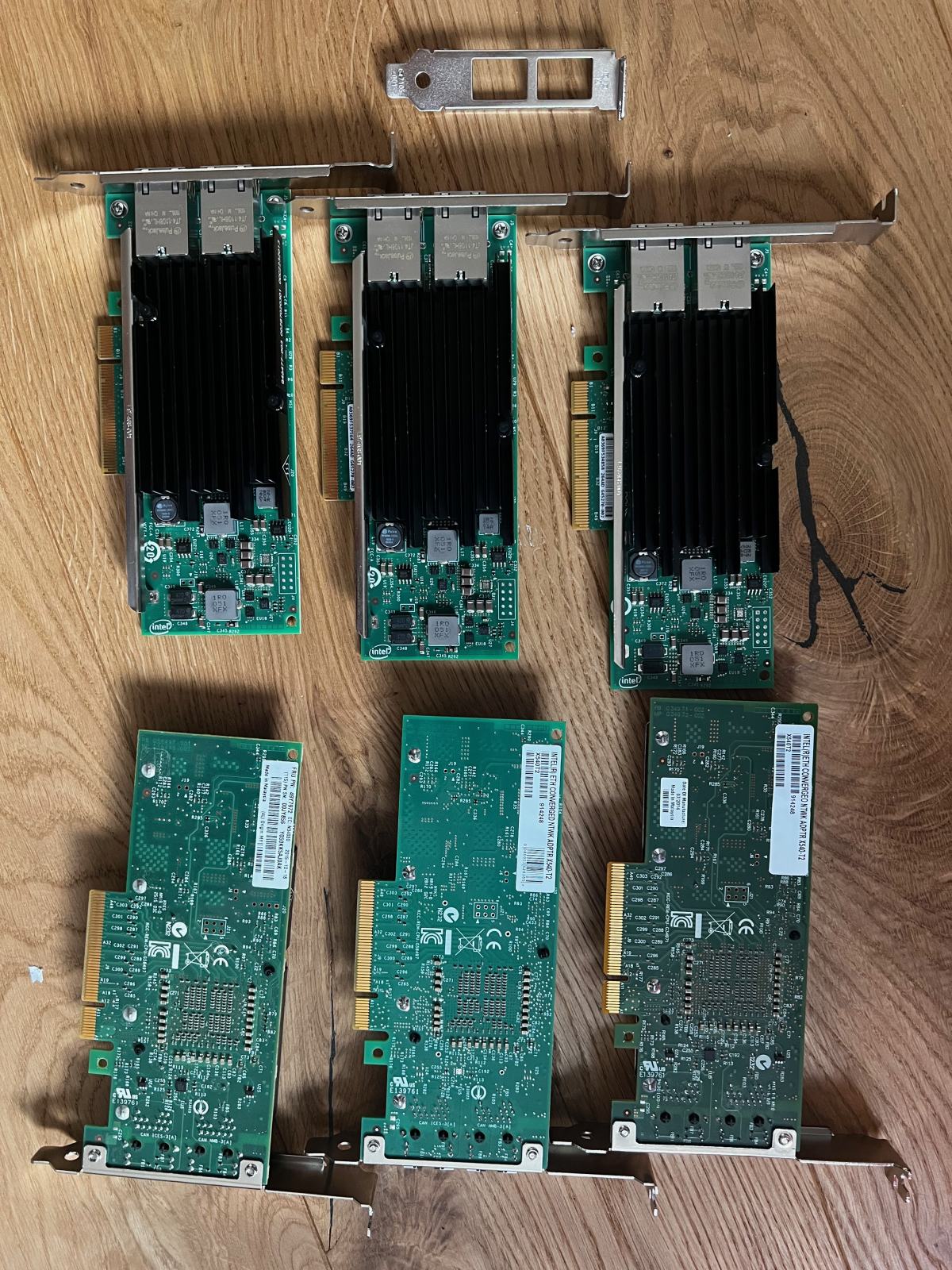Intel X540-T2 Dual Port RJ45 10Gbps PCIe-x8