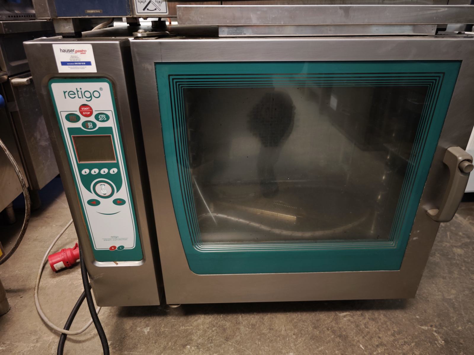 ELEKTRIČNA PARNOKONVEKCIJSKA PEČ – KONVEKTOMAT – RELIGO DIGITAL － INOX