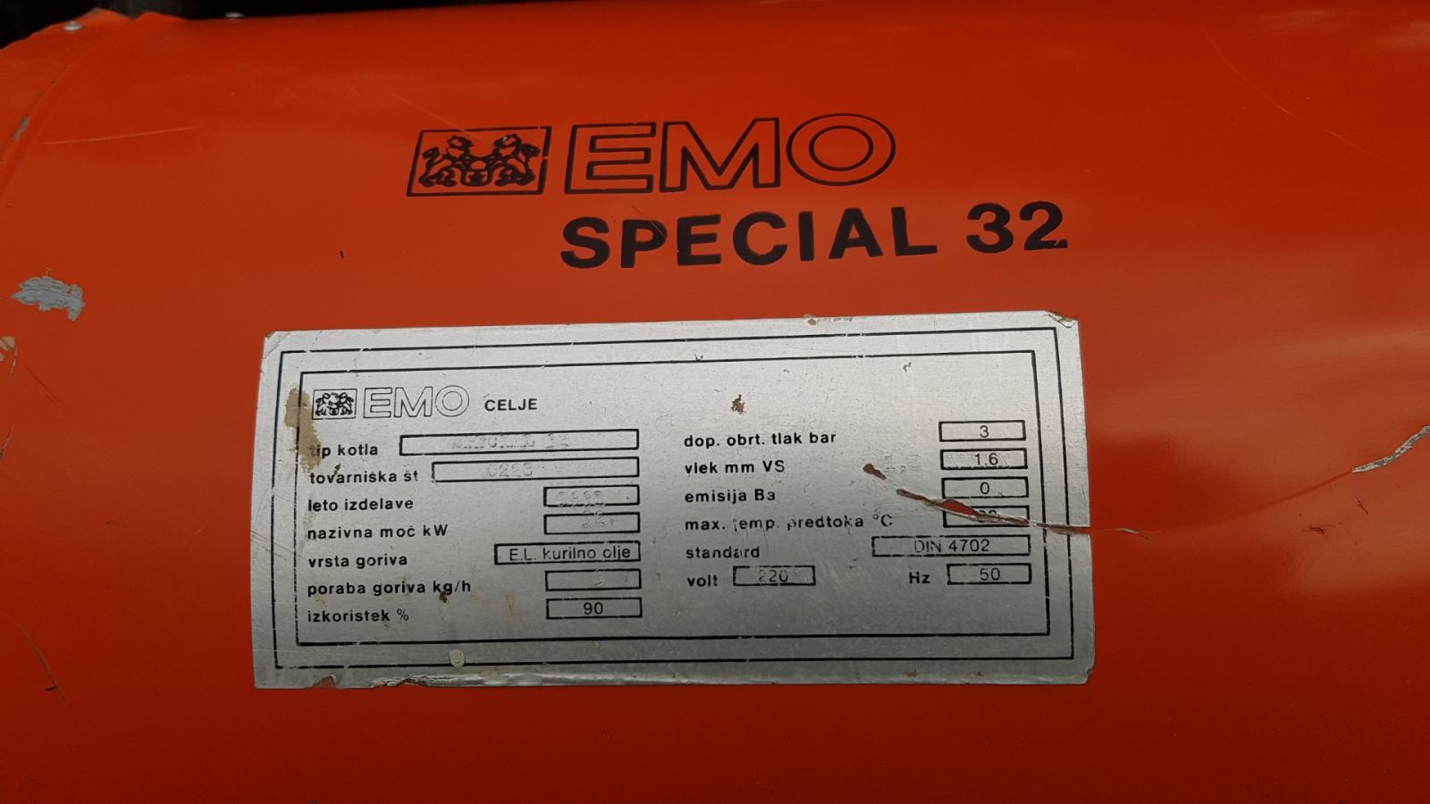 Peč na kurilno olje ali plin