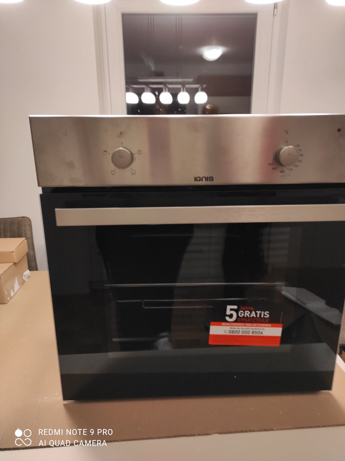 Vgradna pečica Ignis, nova