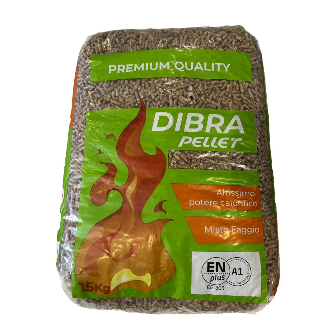 LESNI PELETI DIBRA 15 KG SMREKOVI