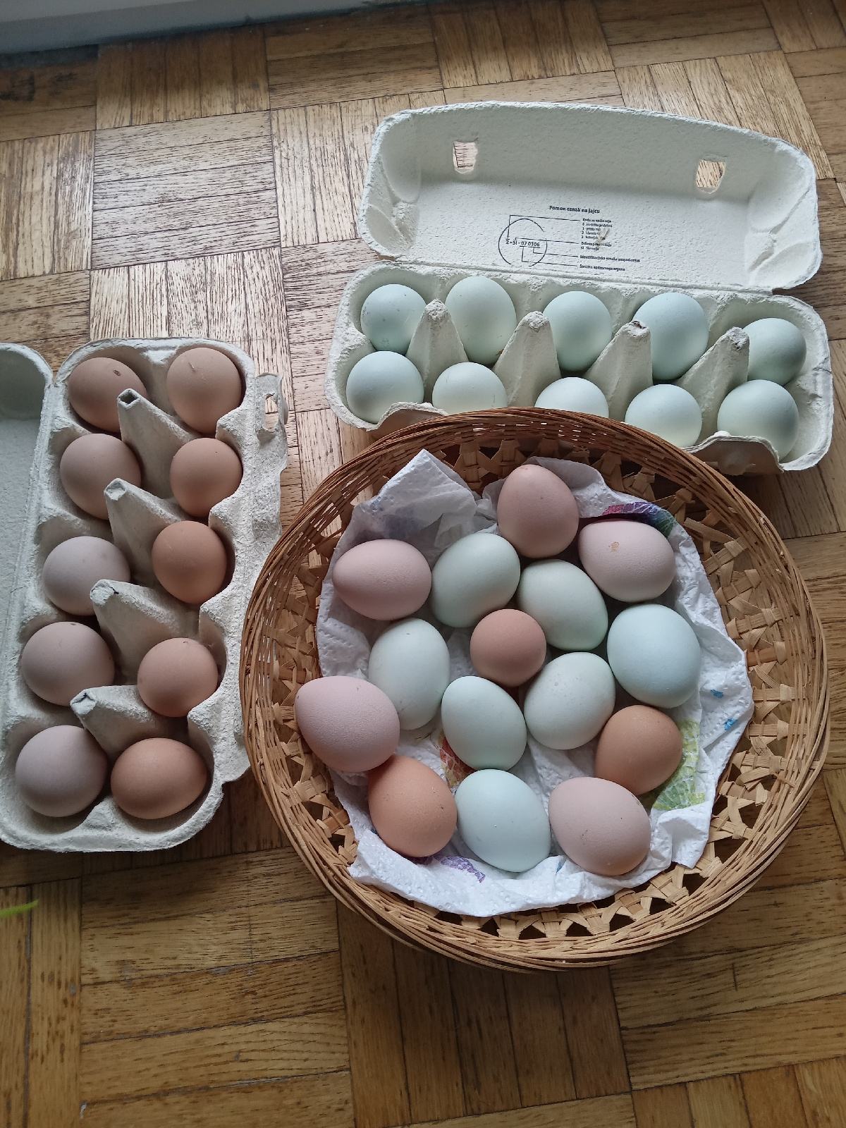 Valilna jajca pegatki