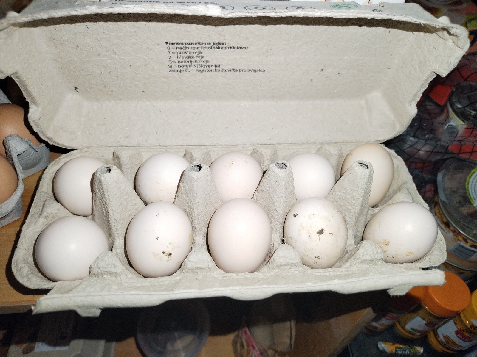 Valilna jajca svilenk