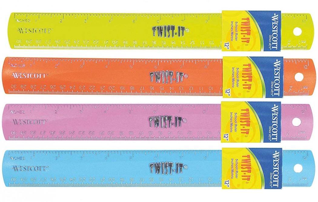 Ravnilo 30cm westcott twist-it upogljivo - WESTCOTT - multistore.si