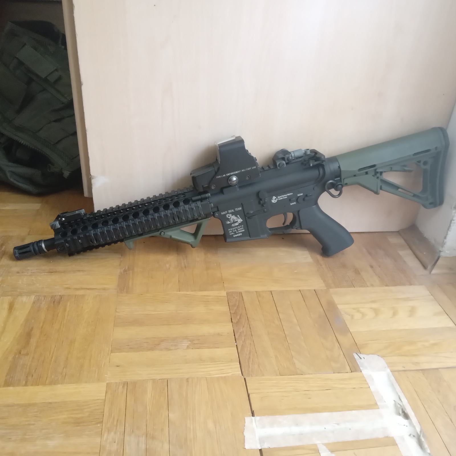 Airsoft replika M4 navy seal + oprema