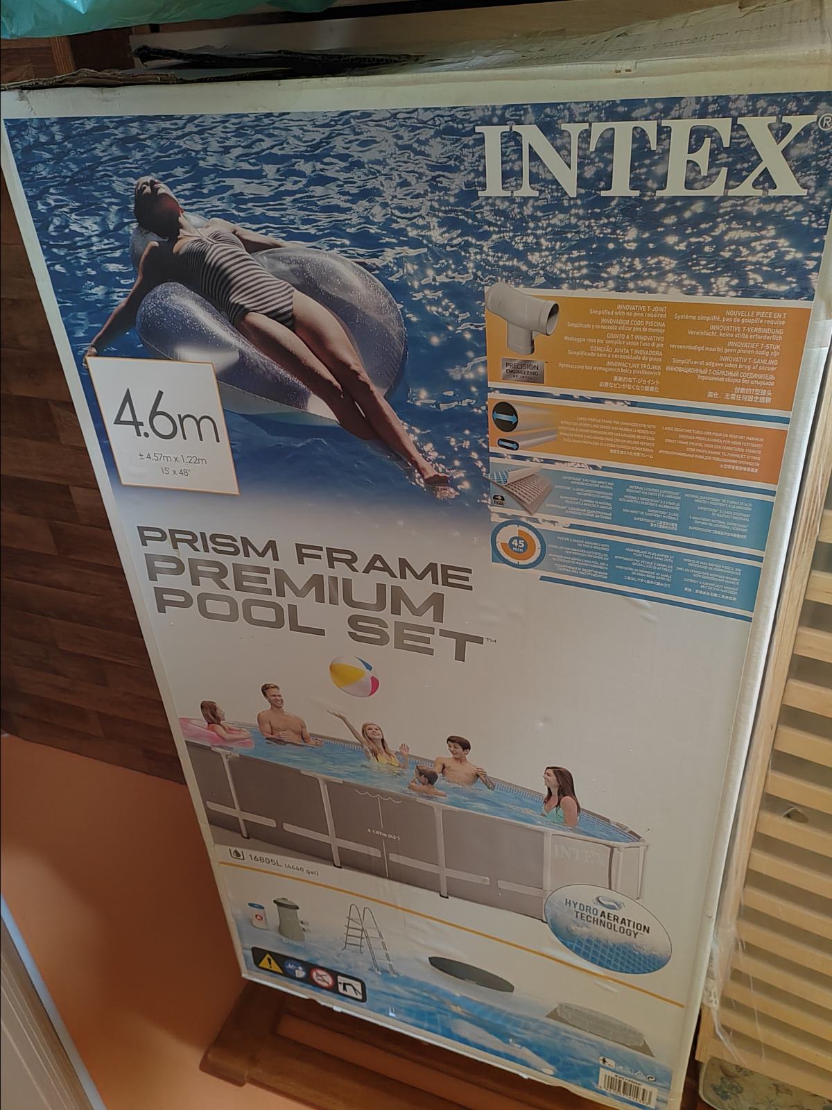 Bazen (Intex prism frame premium pool set)