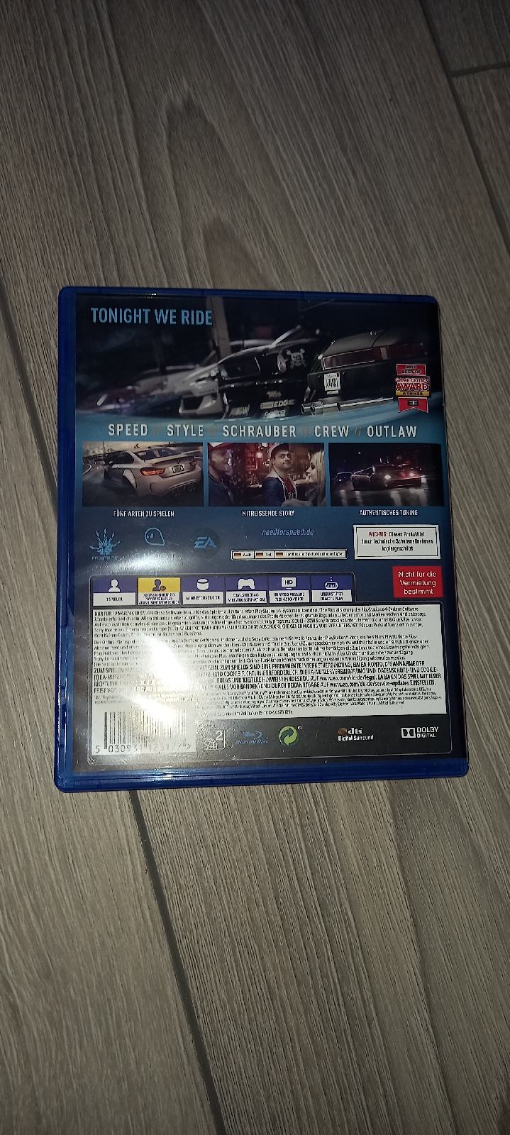 PS 4 NEED FOR SPEED playstation hits