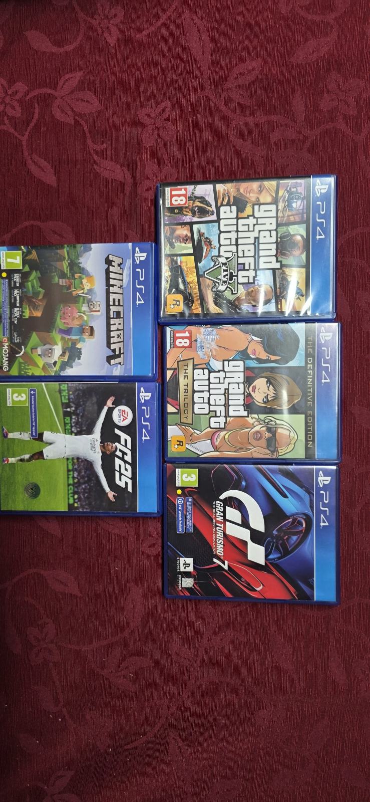 Ps4 igre fc25 minecraft