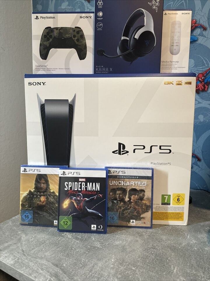 Sony PlayStation 5 Disc Edition 825GB (CFI-1216A), BELA