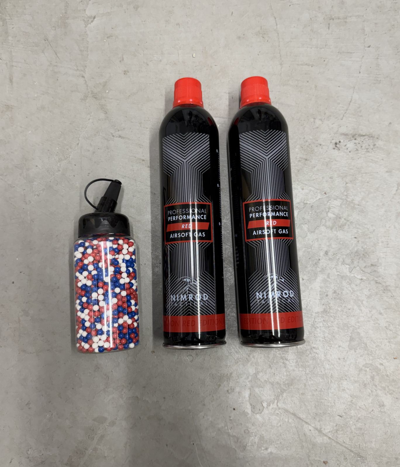 Airsoft Red Gas in BBs