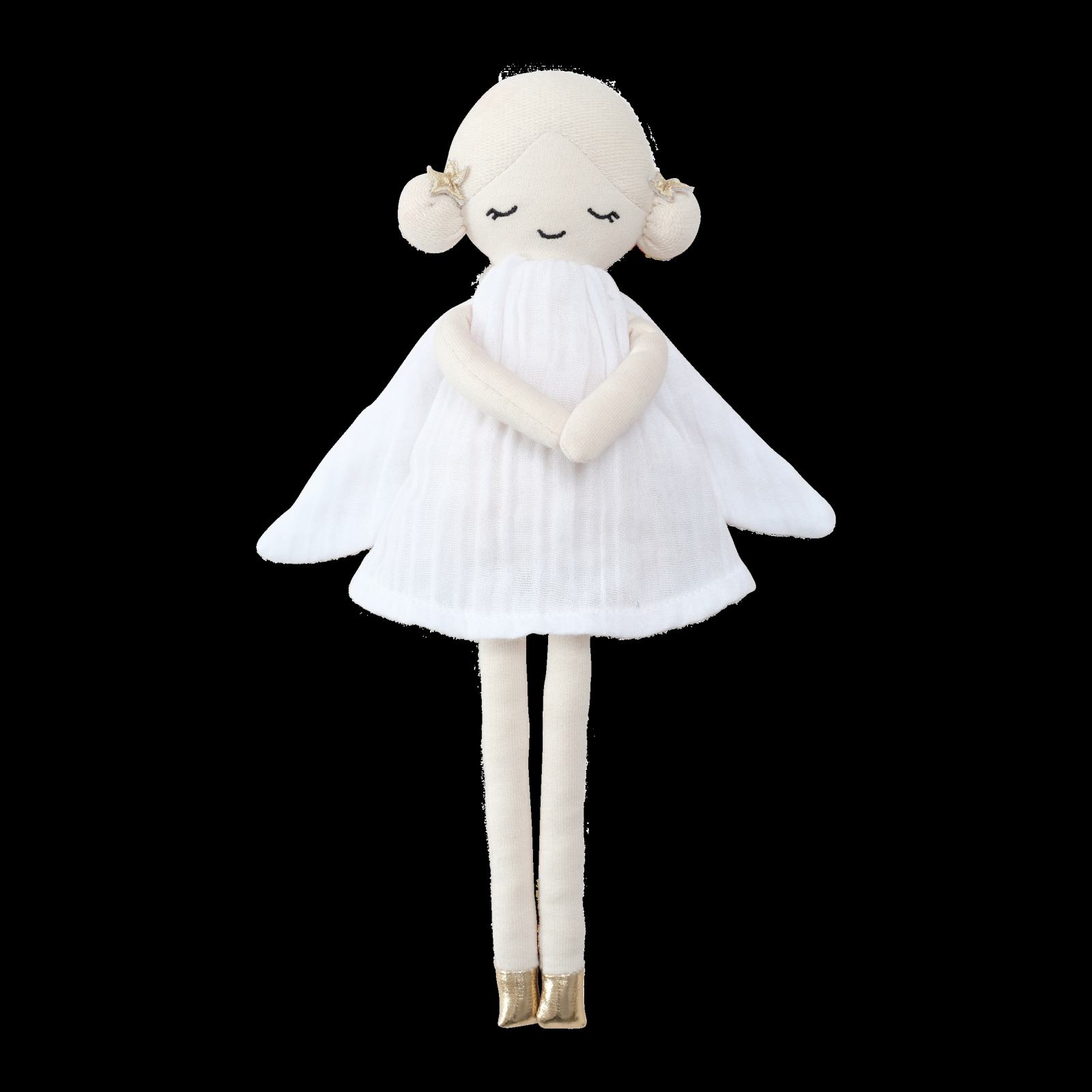Mehka igrača Zimska vila Fabelab Doll - Winter Fairy (28 cm)