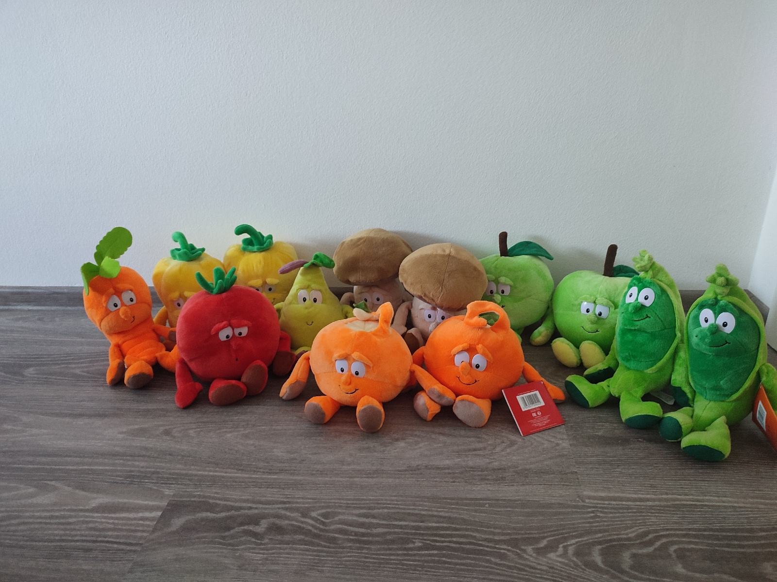 Plišaste igrače sadje/zelenjava