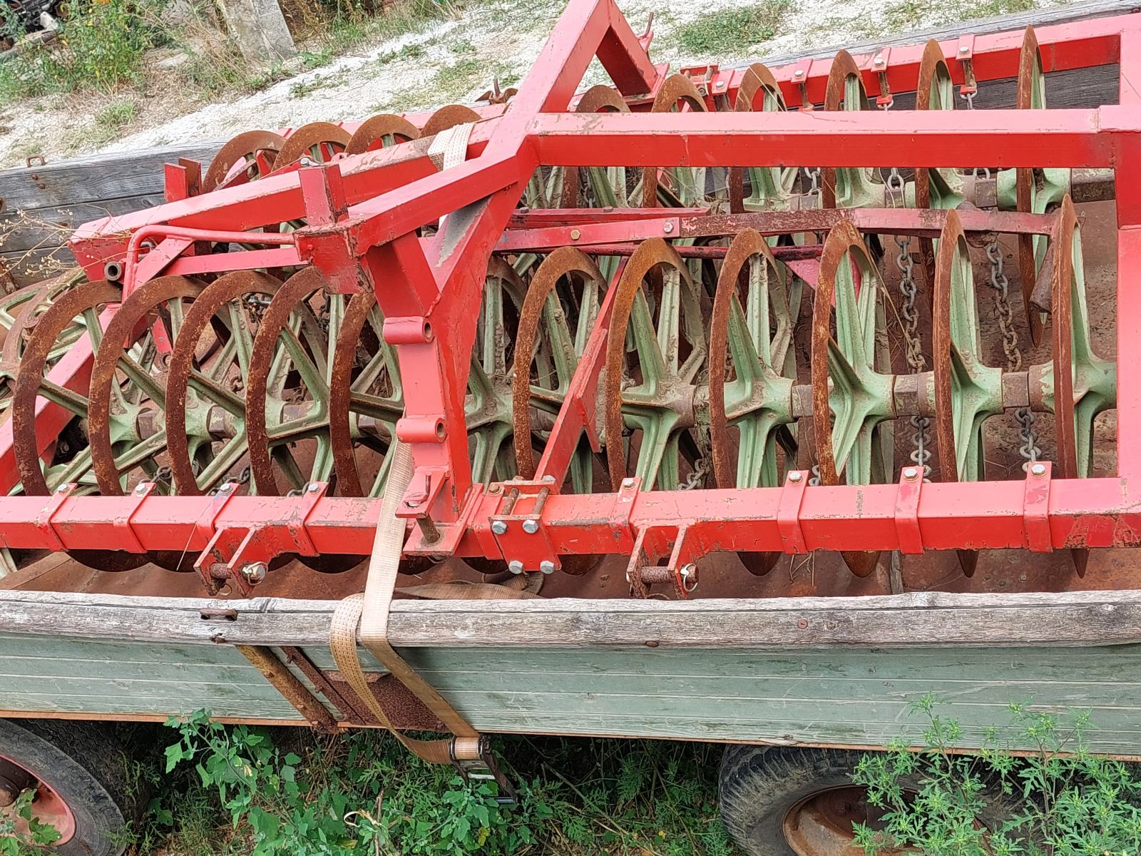 Packer valj z obroči 2.50m